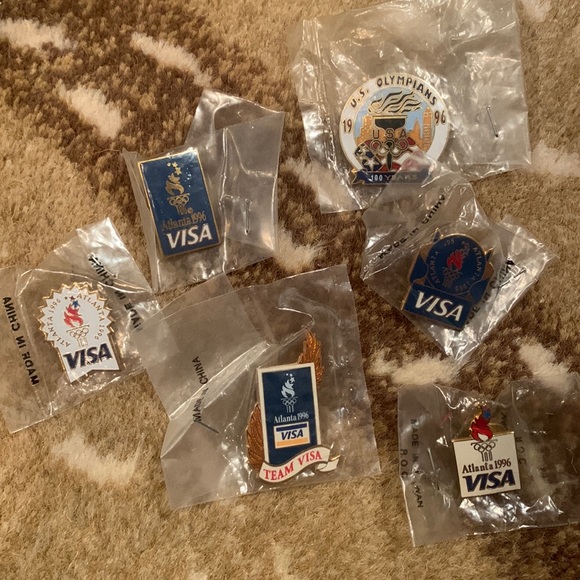 Accessories | 1996 Atlanta Olympics Pins | Poshmark